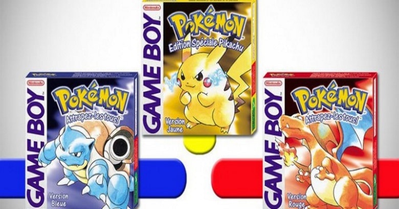 Pokémon Versions Rouge/Bleue/Jaune (Gameboy) – UltiGame.fr