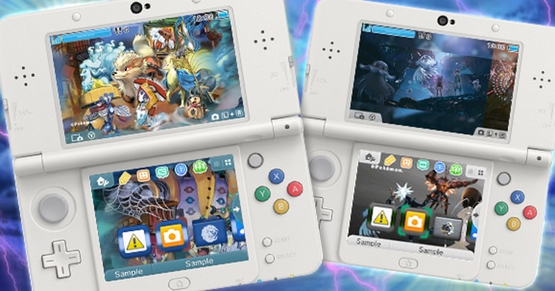 Deux nouveaux thèmes Pokémon pour les 2DS/3DS – UltiGame.fr